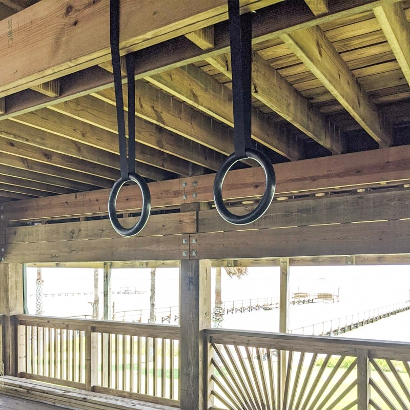 Bộ 2 Vòng Treo Gymnastic Rings Hỗ Trợ Tập Dip Với Xà Đơn, GYM Ring ...