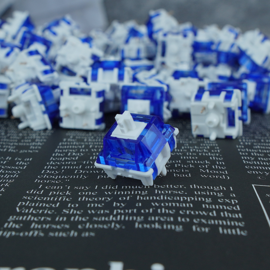 Switch Blue Ballon (Recolor của ZAKU) Linear 5 Pin- Có hỗ trợ Lube ...
