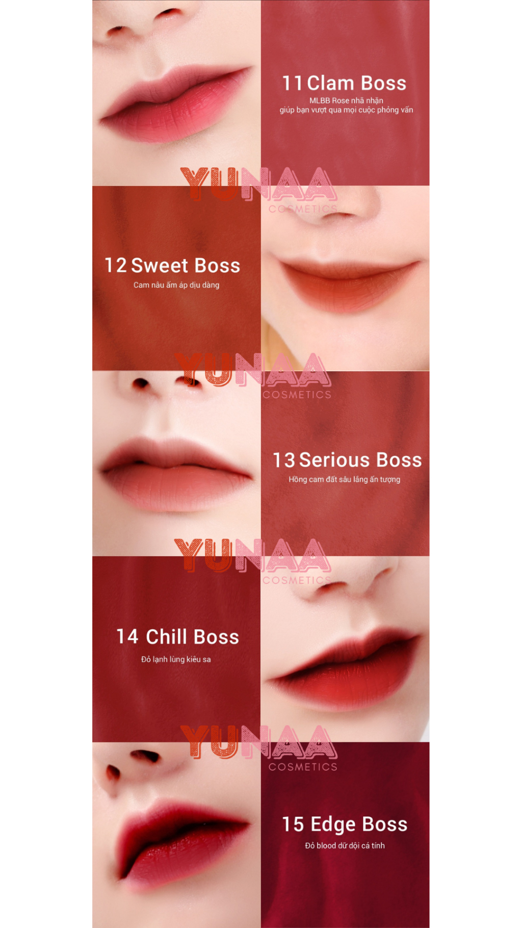 [Y097] Son kem Bbia Last Velvet Lip Tint - Son Bbia Full màu 02 04 12 ...