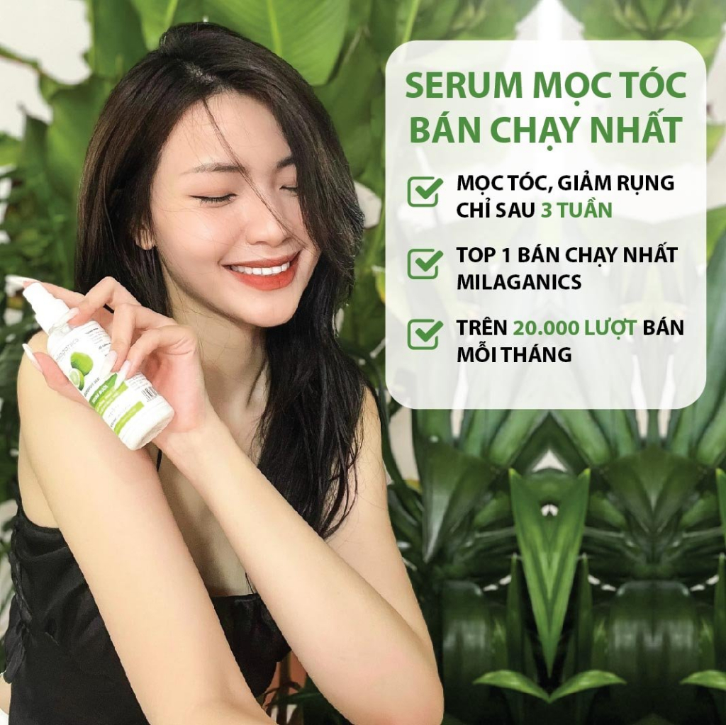Combo Dưỡng Tóc Chắc Khỏe Mọc Tóc Dầu Dừa Ép Lạnh 250ml And Xịt Tinh Dầu Bưởi 100ml Milaganics