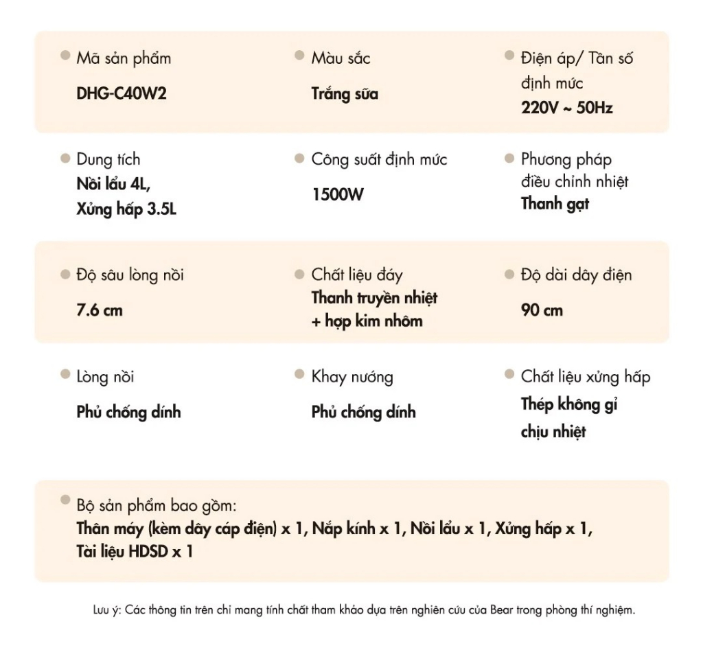 Bộ Nồi Lẩu Nướng Bear 3 khay 3in1 DHG-C40W2 - Hàng Chính Hãng | Shopee Việt Nam