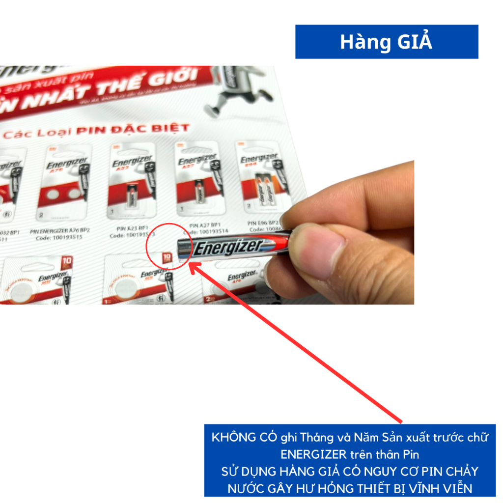 Pin AAAA ( Pin 4A ) 1,5V Energizer - Vỉ 2 Viên Chính Hãng | Shopee Việt Nam