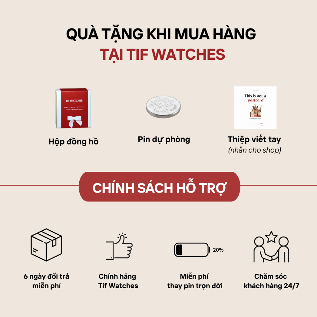 Đồng hồ đeo tay LAURA Rose Tif Watches Thời Trang Sang Trọng Chống Nước ...