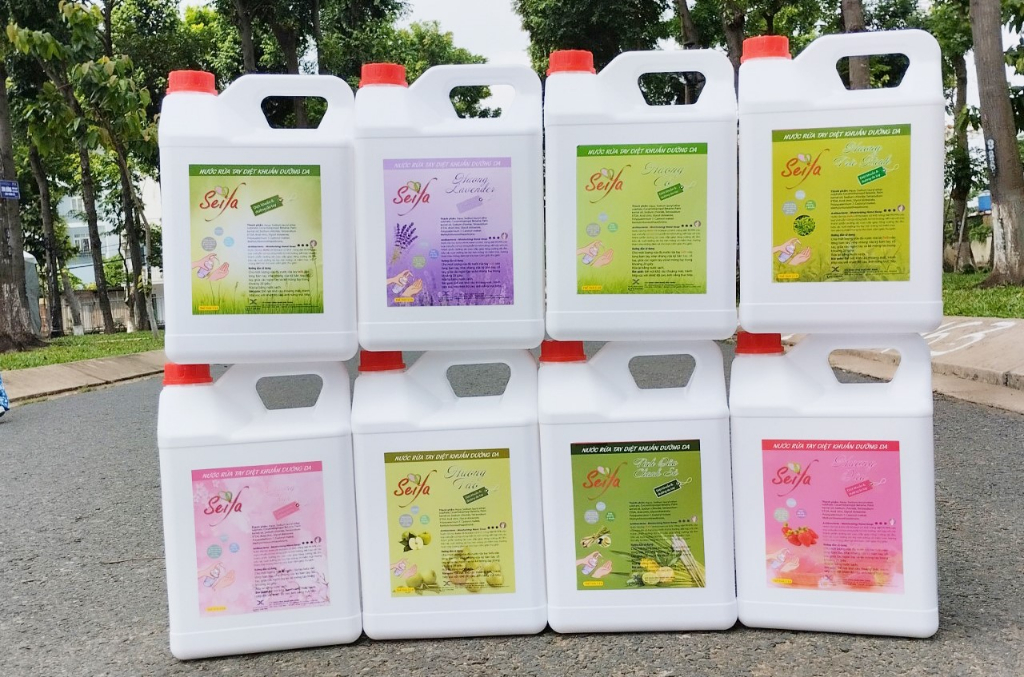 [Xà phòng] Nước Rửa Tay diệt khuẩn Seifa Can 5 Lít | Shopee Việt Nam