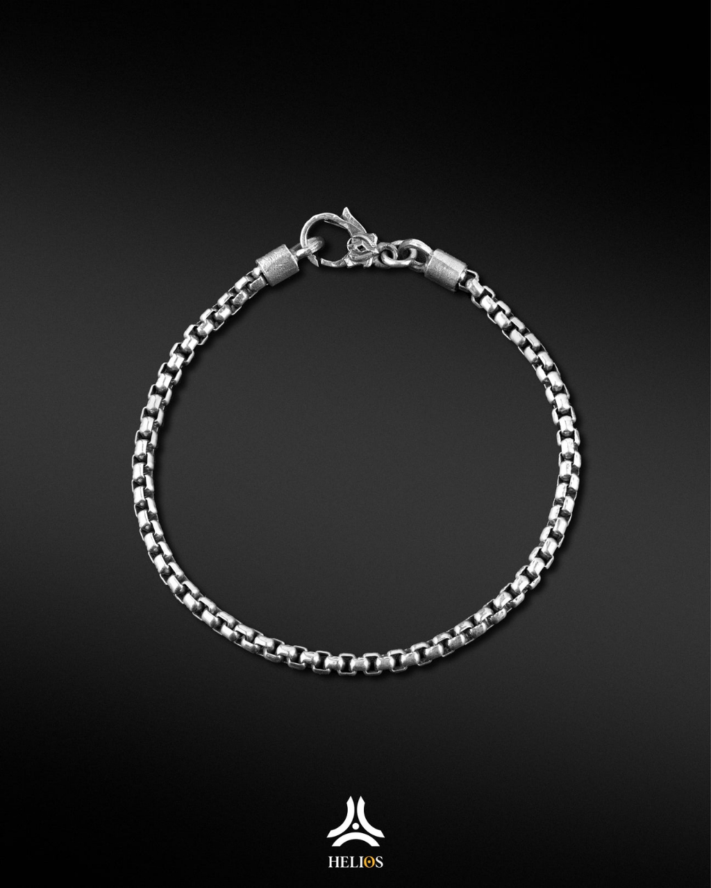 Vòng tay bạc nam, nữ HeliSilver Chain Helios Gle x Lotus S925 | Shopee ...