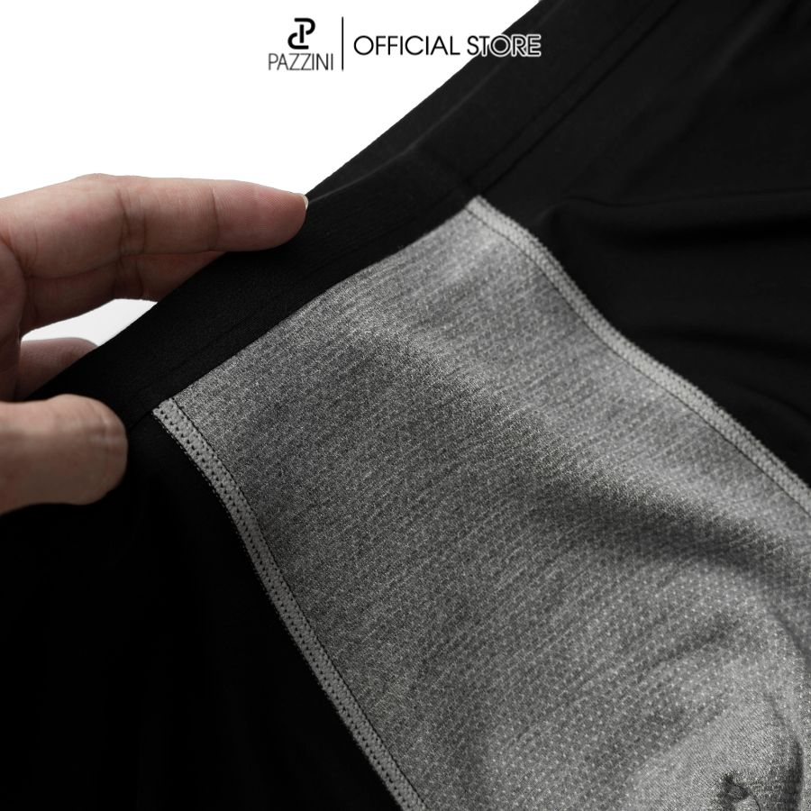 Combo 4 quần lót nam boxer PAZZINI thun lạnh cao cấp, quần sịp nam co ...