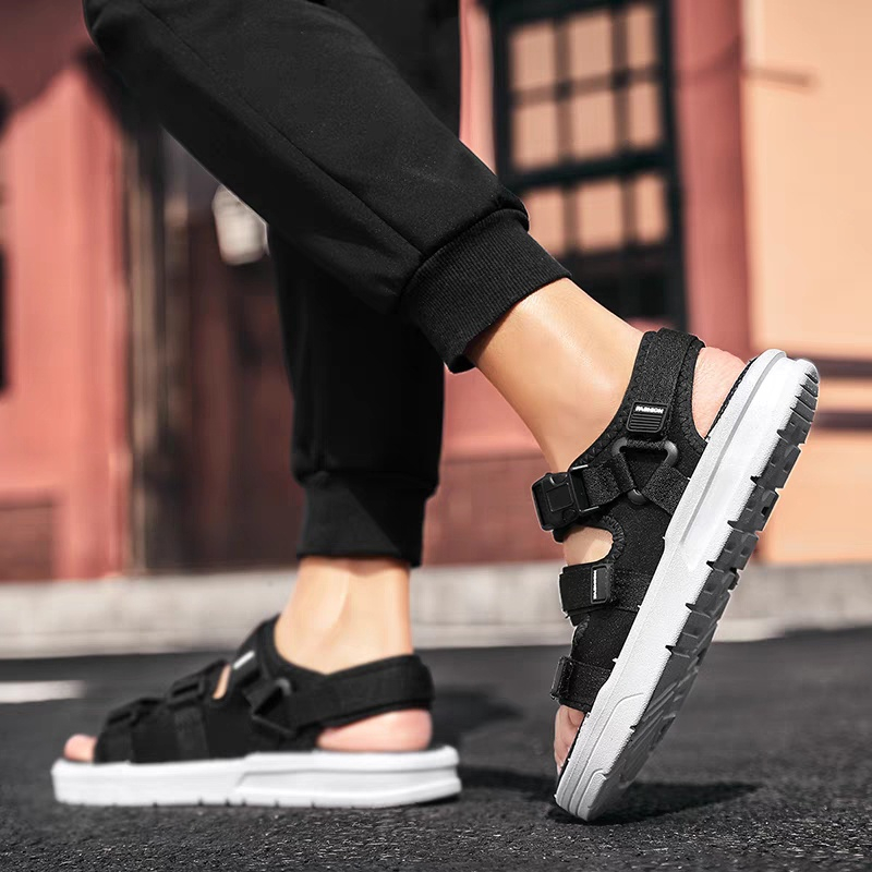 Dép Sandan Nam Nữ, Sandal Học Sinh Quai Ngang(Đế cao 2,5cm) | Shopee ...