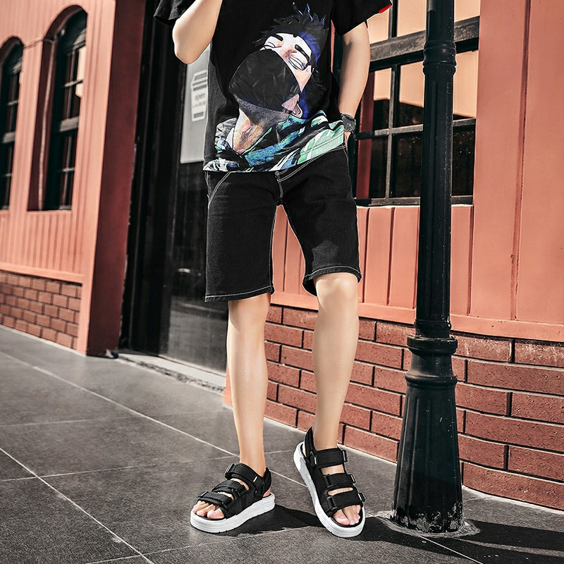 Dép Sandan Nam Nữ, Sandal Học Sinh Quai Ngang(Đế cao 2,5cm) | Shopee ...