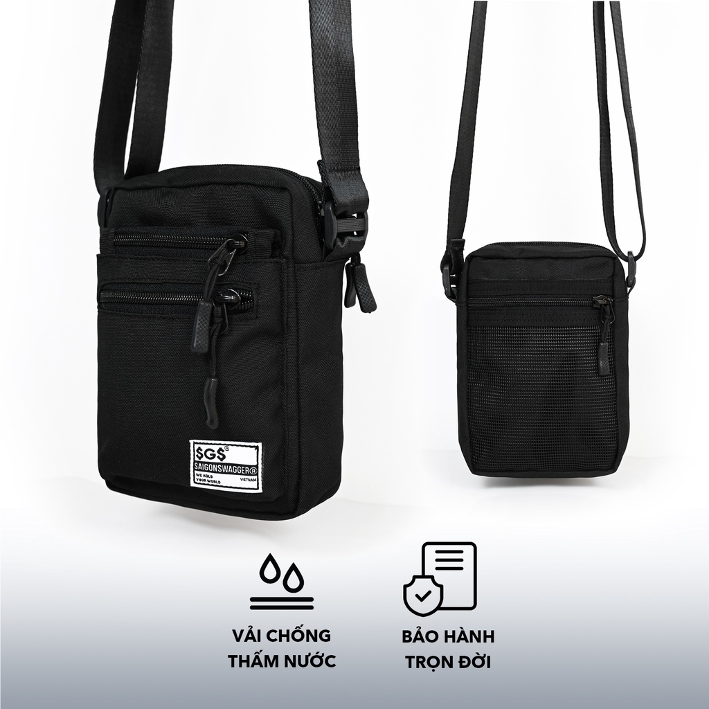Túi Đeo Chéo Nam Nữ SAIGON SWAGGER SGS Double Zip Bag | Shopee Việt Nam