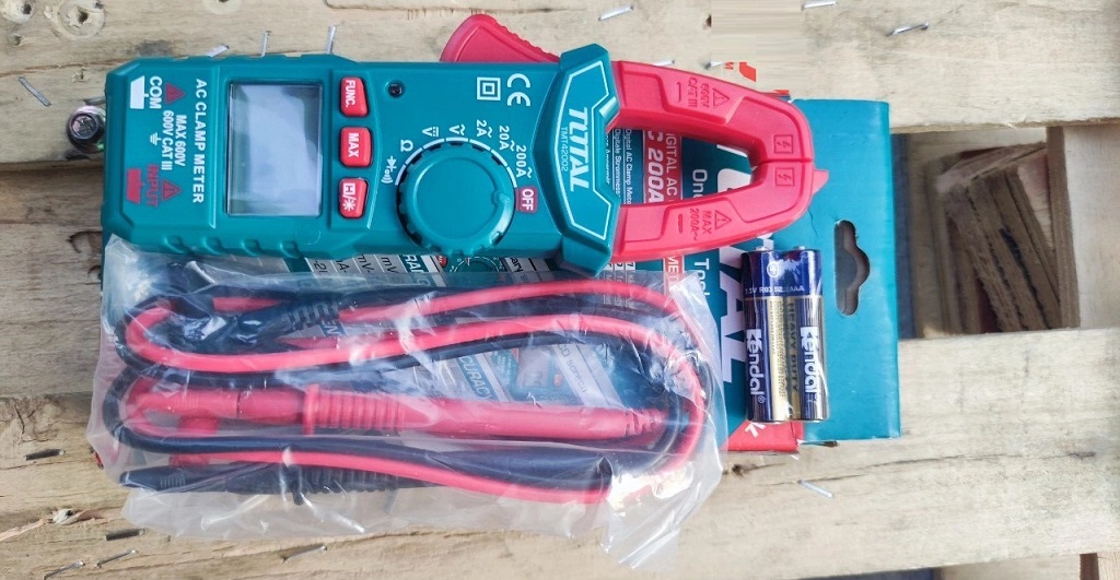 Đồng hồ kềm đo điện ampe AC kỹ thuật số TOTAL TMT42002 - độ chính xác ...