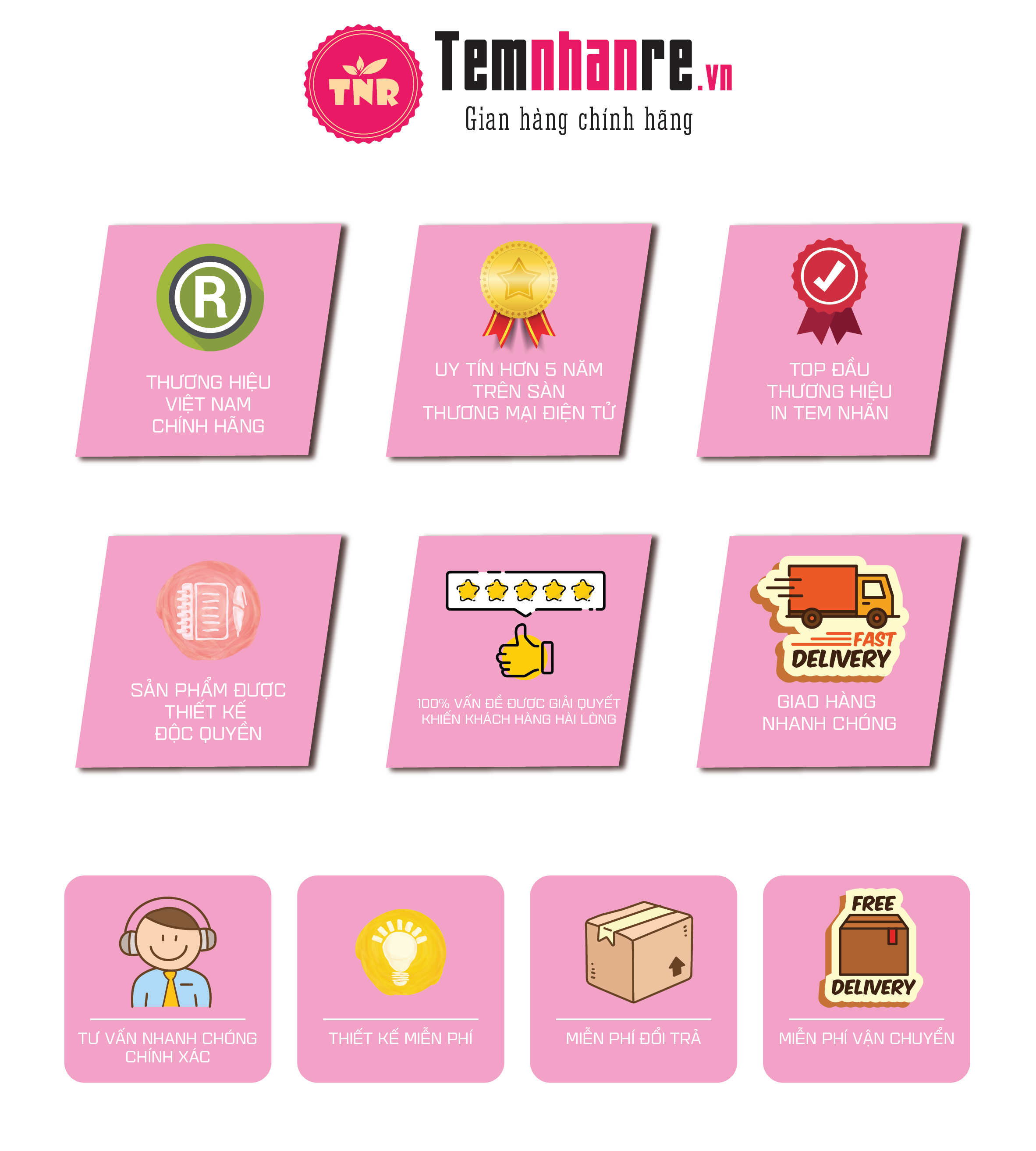 Temnhanre.vn - In tem nhãn giấy, sticker, decan thiết kế theo yêu cầu ...