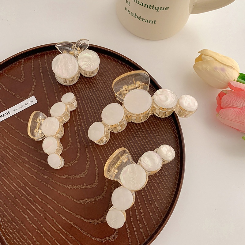 Kẹp tóc nữ càng cua Eleanor Accessories thiết kế hình tròn phụ kiện tóc ...