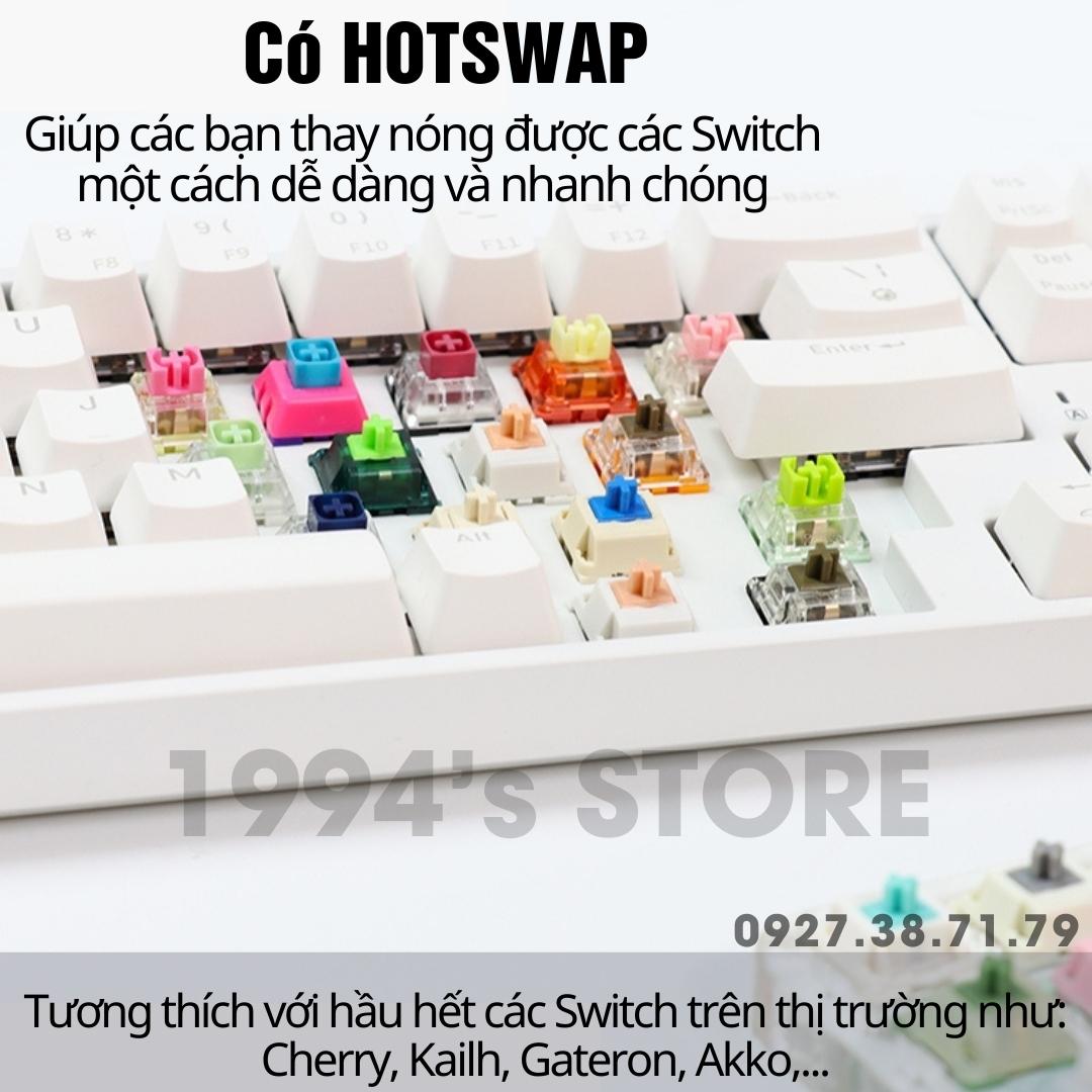 [SẴN] KIT Bàn phím cơ RK G68, RK871/RK68 Plus Led RGB - Bluetooth 5.1 ...