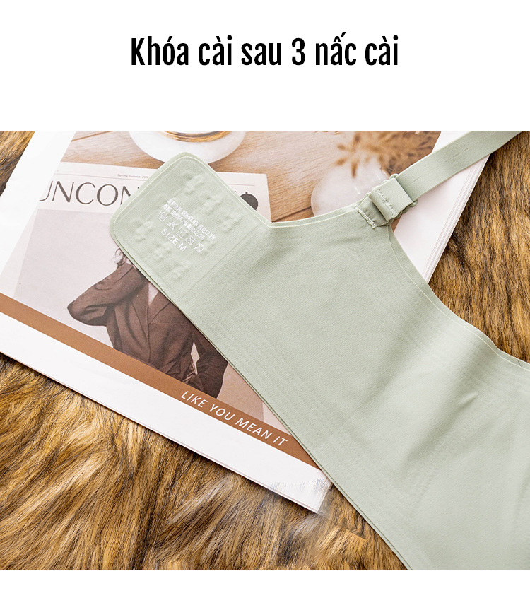 Áo Lót Nữ Không Đệm Mềm Mại Nâng Ngực Nhẹ Nhàng, Áo Lót Bầu Đúc Su ...