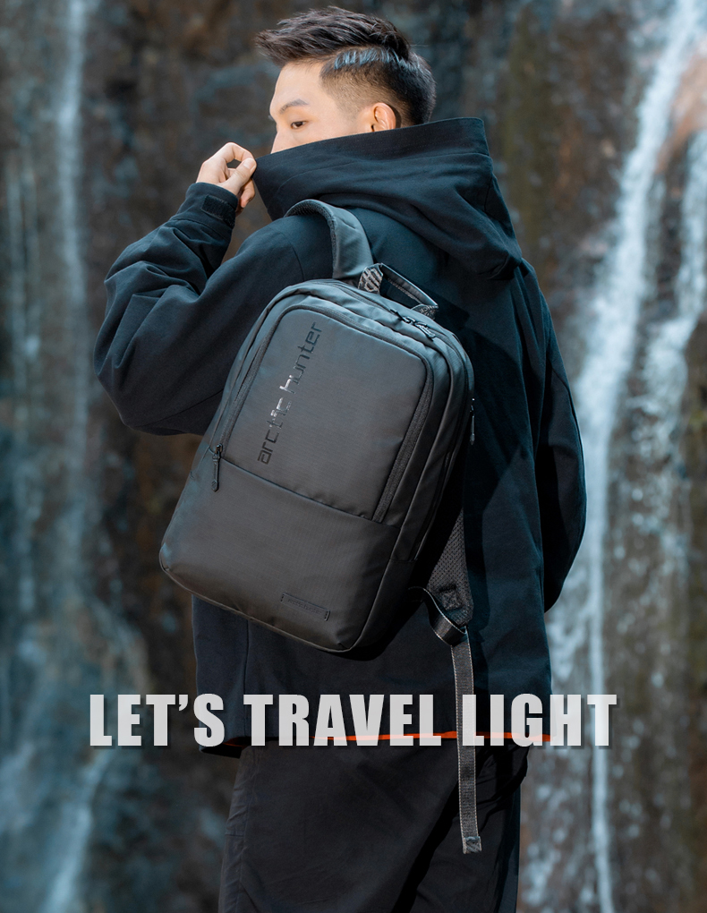 Balo laptop Arctic Hunter B00529 đựng máy tính 15.6 inch, chất liệu Oxford chống thấm nước ...