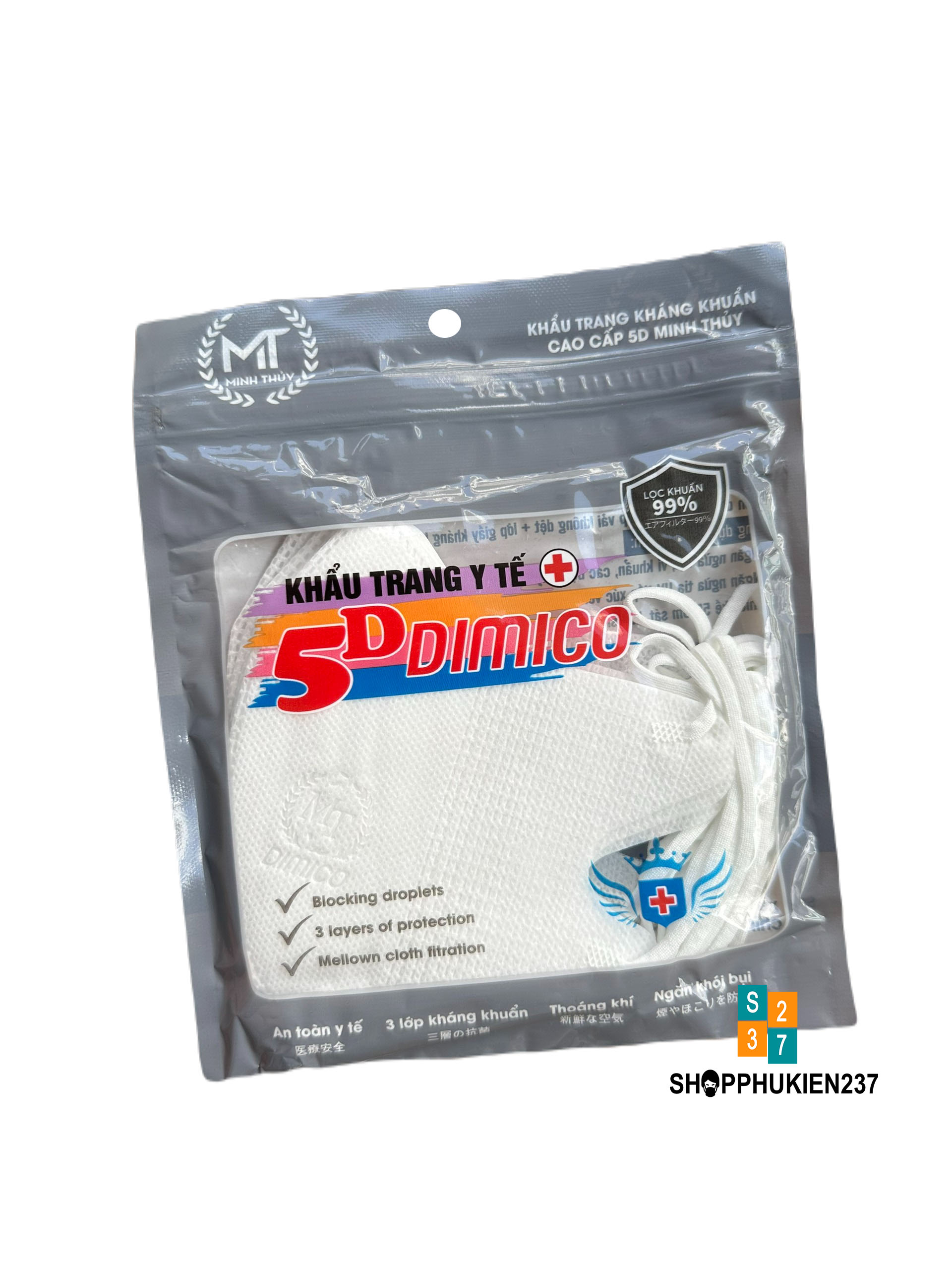 (Xả kho) THÙNG 100 cái khẩu trang 5D Mask Dimico Hàng Công Ty | Shopee ...