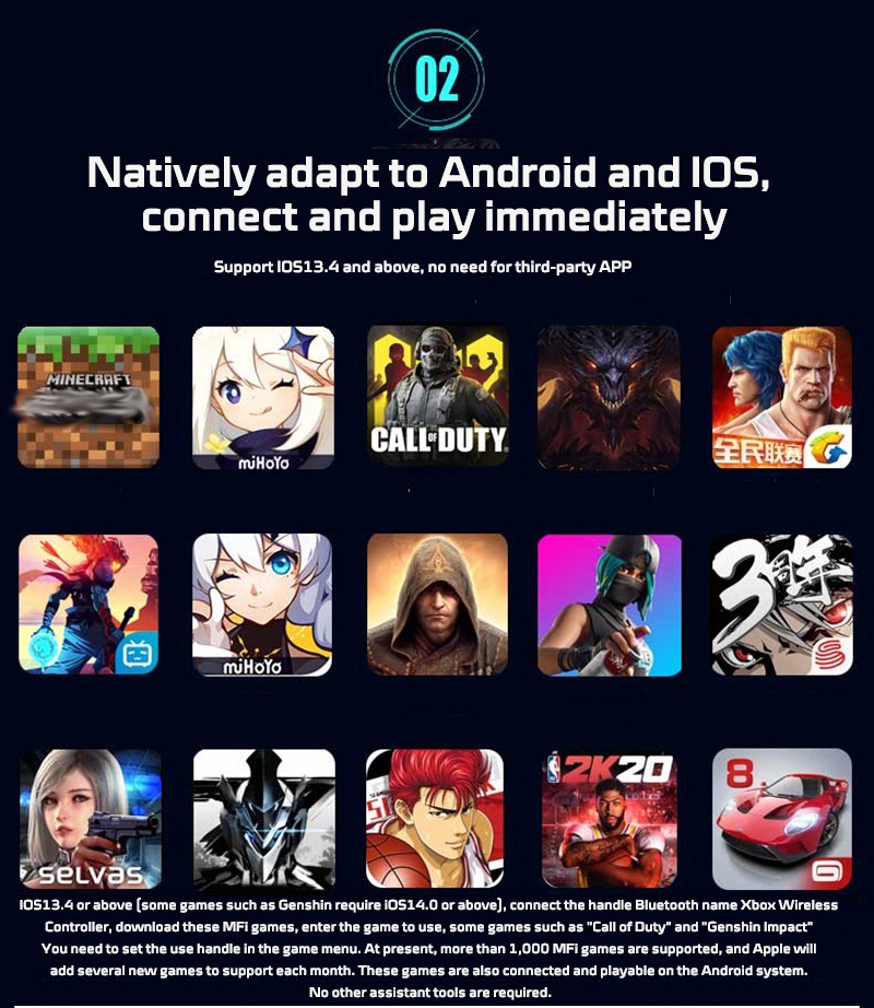 Tay Cầm Chơi Game MOCUTE 061 Kết Nối Bluetooth Không Dây Cho ANDROID ...