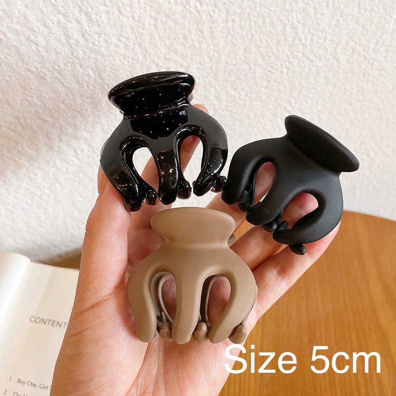 Kẹp tóc càng cua cute 6 răng chữ M tạo kiểu đuôi ngựa phong cách hàn ...