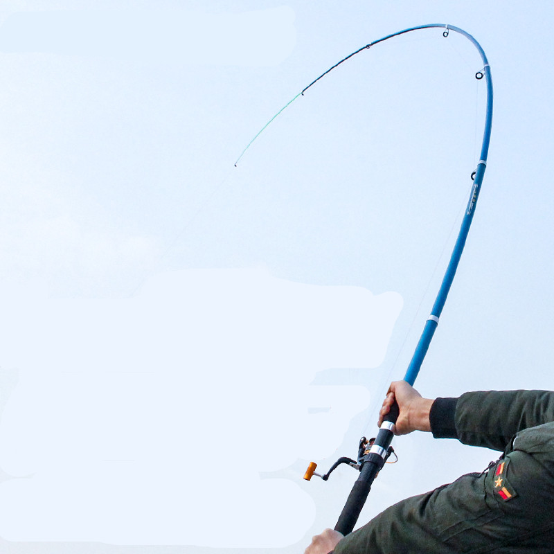 Cần Câu Tay 1M8/2M1, Cần Câu Máy,Cần Câu Cá Rút Chất Liệu Carbon Tải Cá ...