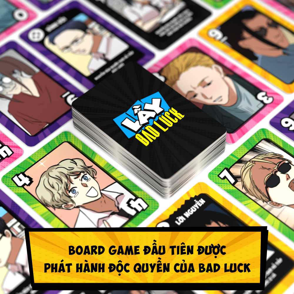 Lầy Bad Luck | Board game chuyển thể từ truyện tranh Bad Luck | Board ...