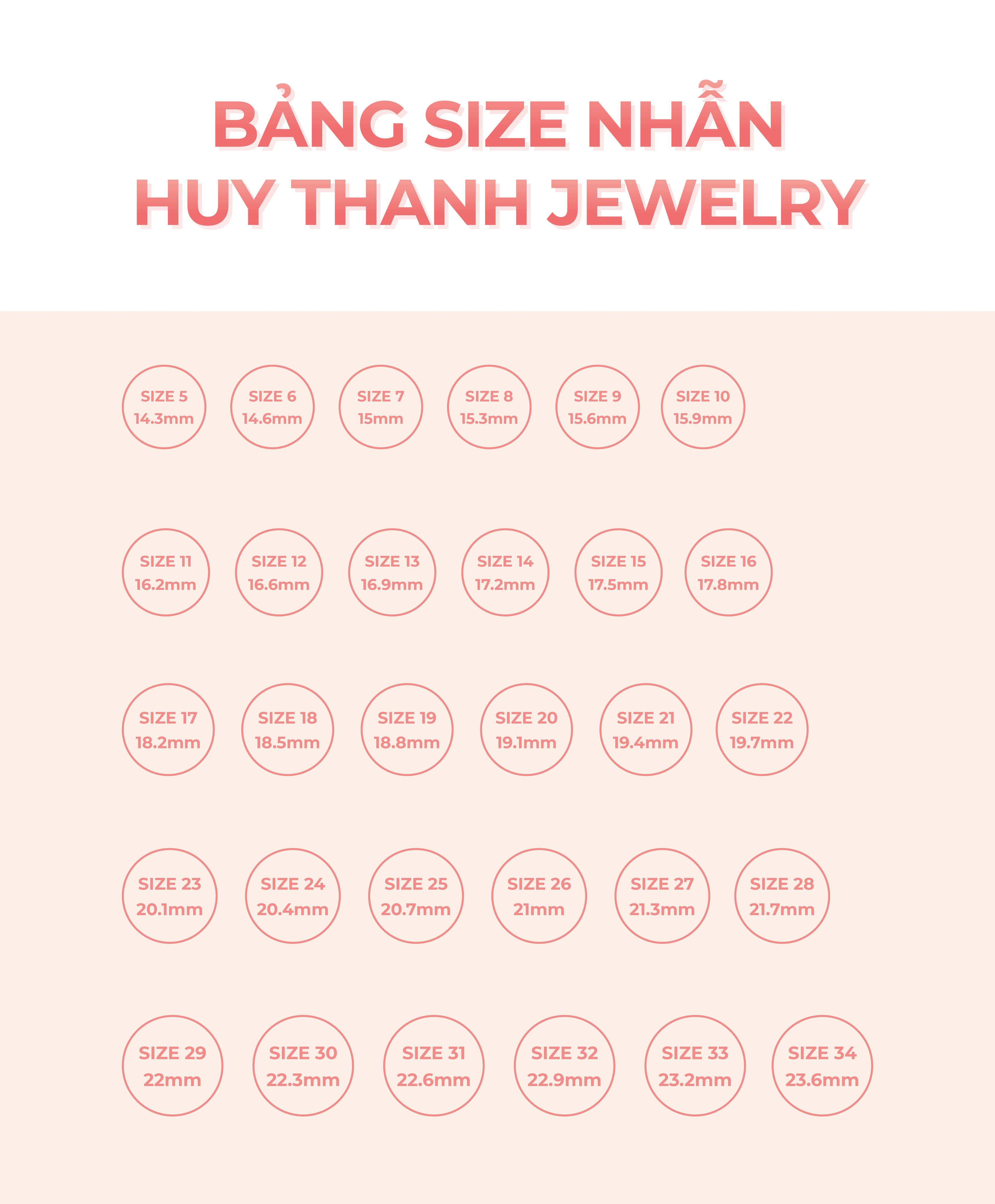 Nhẫn Nữ Vàng Tây NLF425 Huy Thanh Jewelry | Shopee Việt Nam