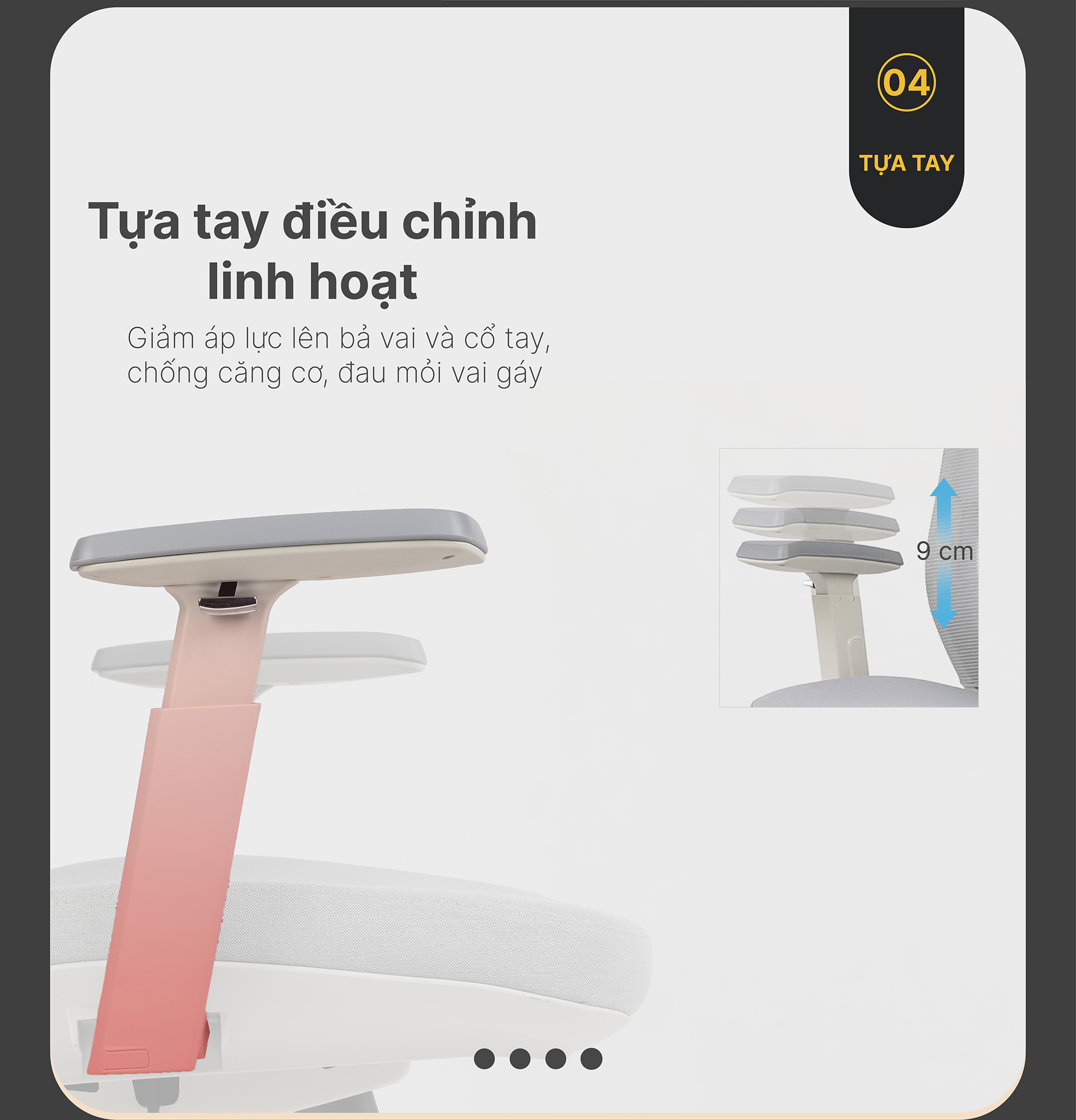 Ghế Văn Phòng DERGO T23 Ghế Công Thái Học Ergonomic Office Chair | Shopee Việt Nam