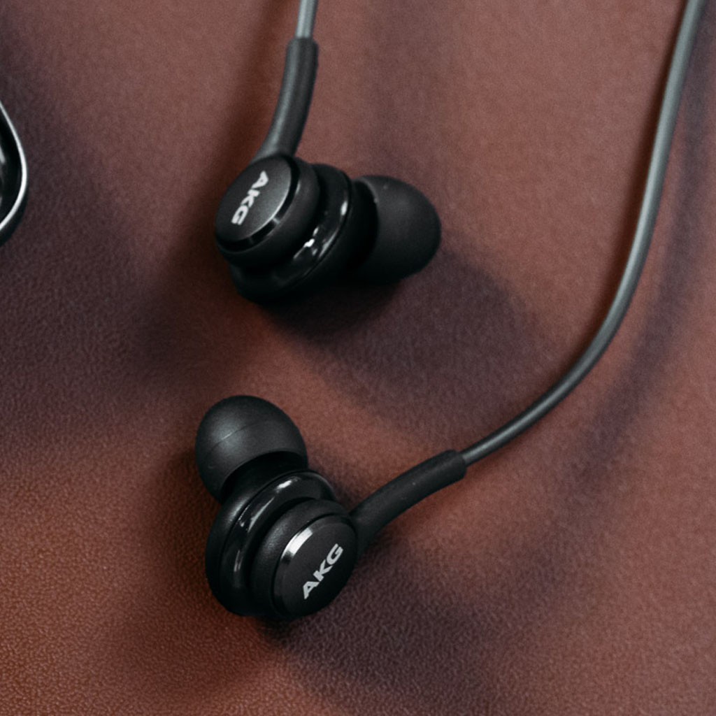Tai nghe AKG Samsung Chính Hãng màu đen có micro nhét tai có dây DYDX ...