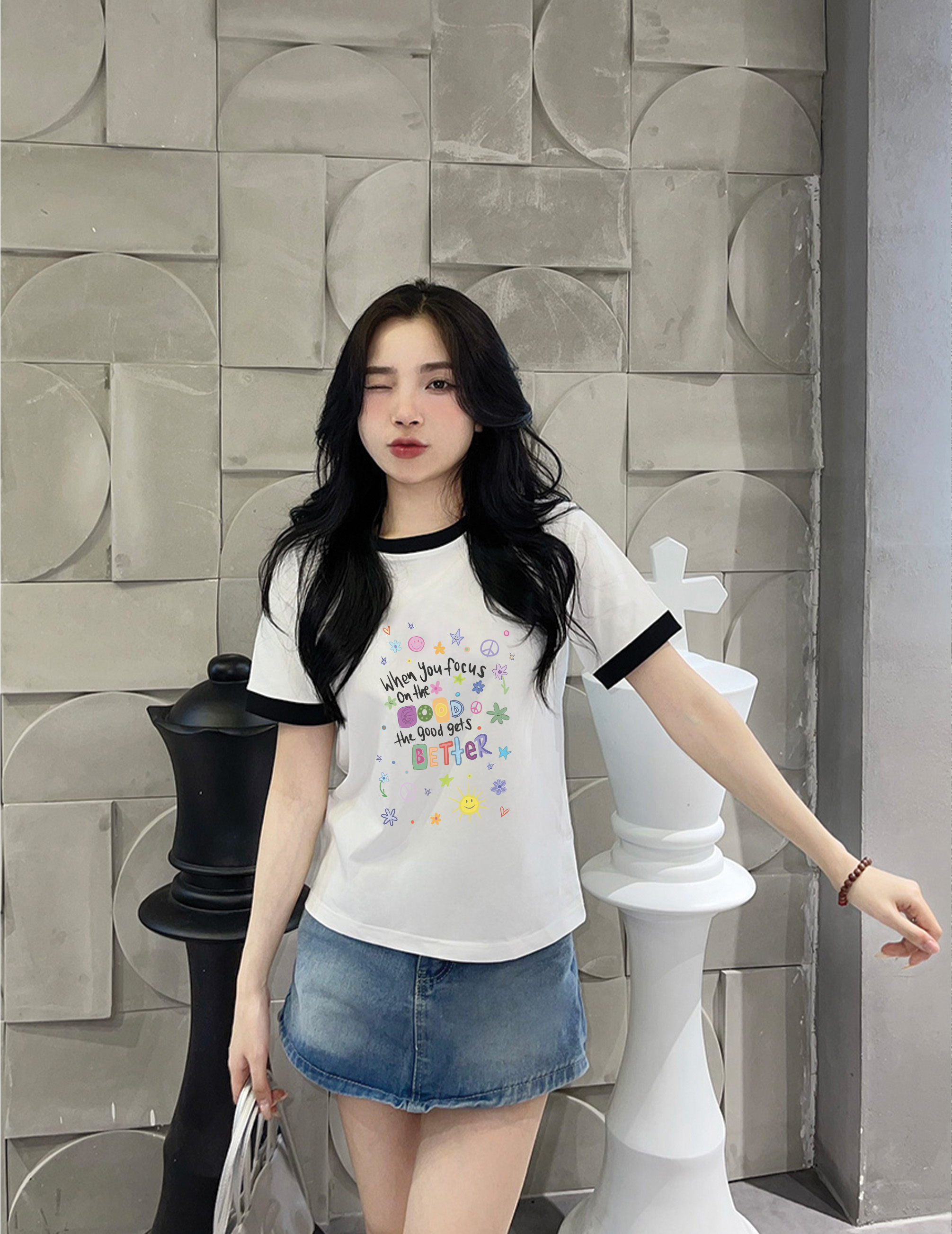 Áo thun Baby Tee GOOD THINGS unisex phông Nam Nữ Local Brand Chính Hãng Midori M Studio | Shopee ...
