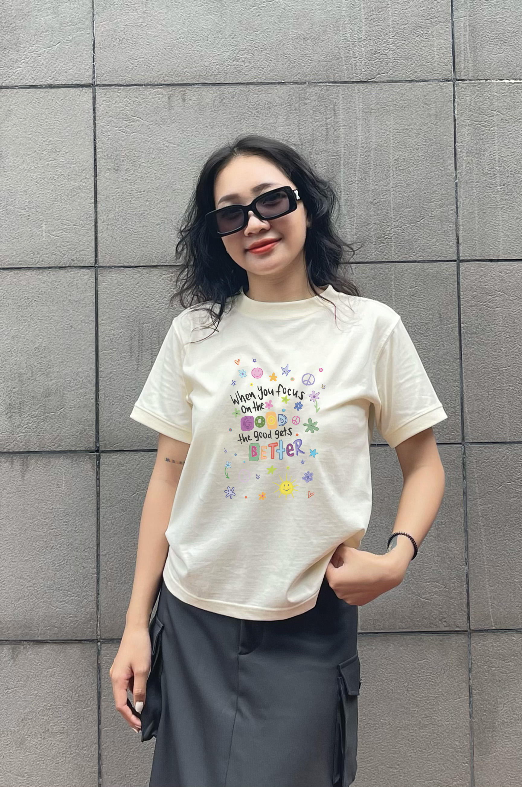 Áo thun Baby Tee GOOD THINGS unisex phông Nam Nữ Local Brand Chính Hãng Midori M Studio | Shopee ...
