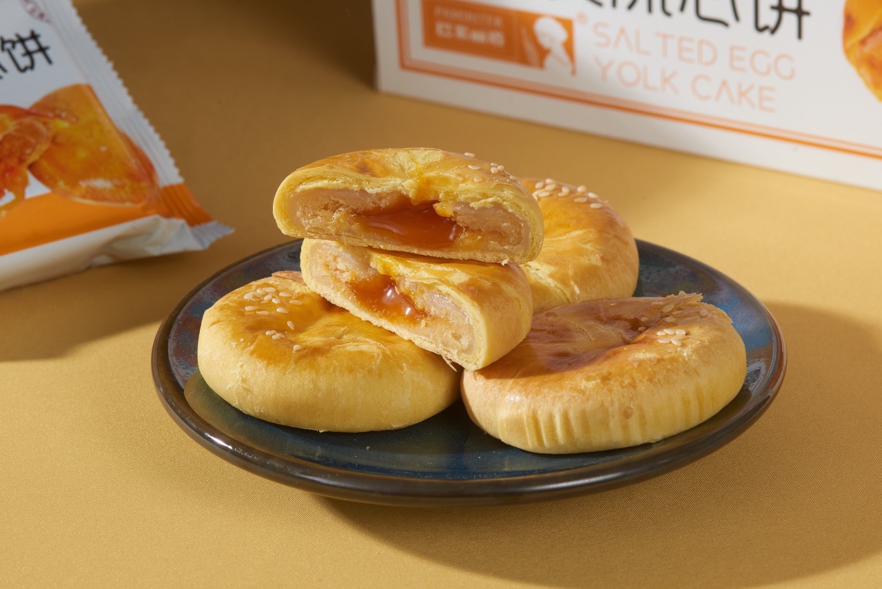 Bánh Trứng Muối Chảy Kim Sa Pamiriter Yolk Cake Đài Loan 320g/6 bánh | Shopee Việt Nam