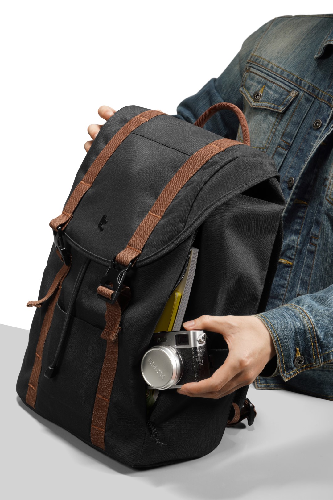 Balo Tomtoc Flap Laptop (Usa) Backpack For 13-16 Inch Macbook Laptop ...