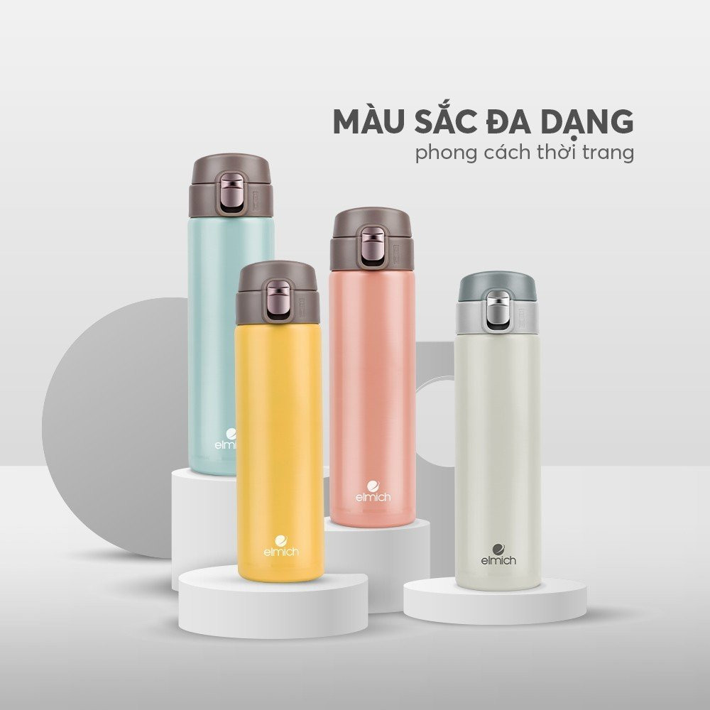 Bình giữ nhiệt inox 304 Elmich EL 8295 dung tích 500ml | Shopee Việt Nam