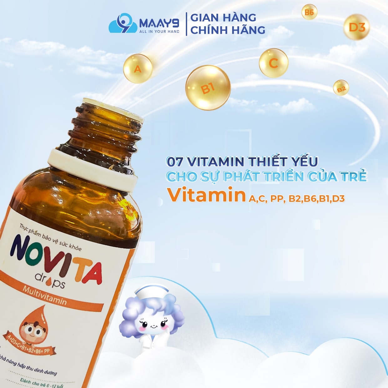 Vitamin tổng hợp Novocare Novita - novita plus drops cho bé ăn ngon ...