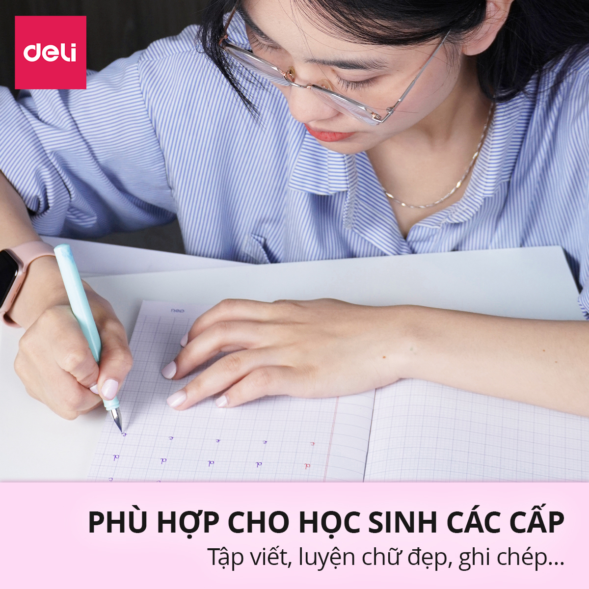 Tập Vở Học Sinh 4 5 Ô Ly Deli - 48/ 80 Trang 70/ 100gsm - Vở Ô Ly Hoạt ...
