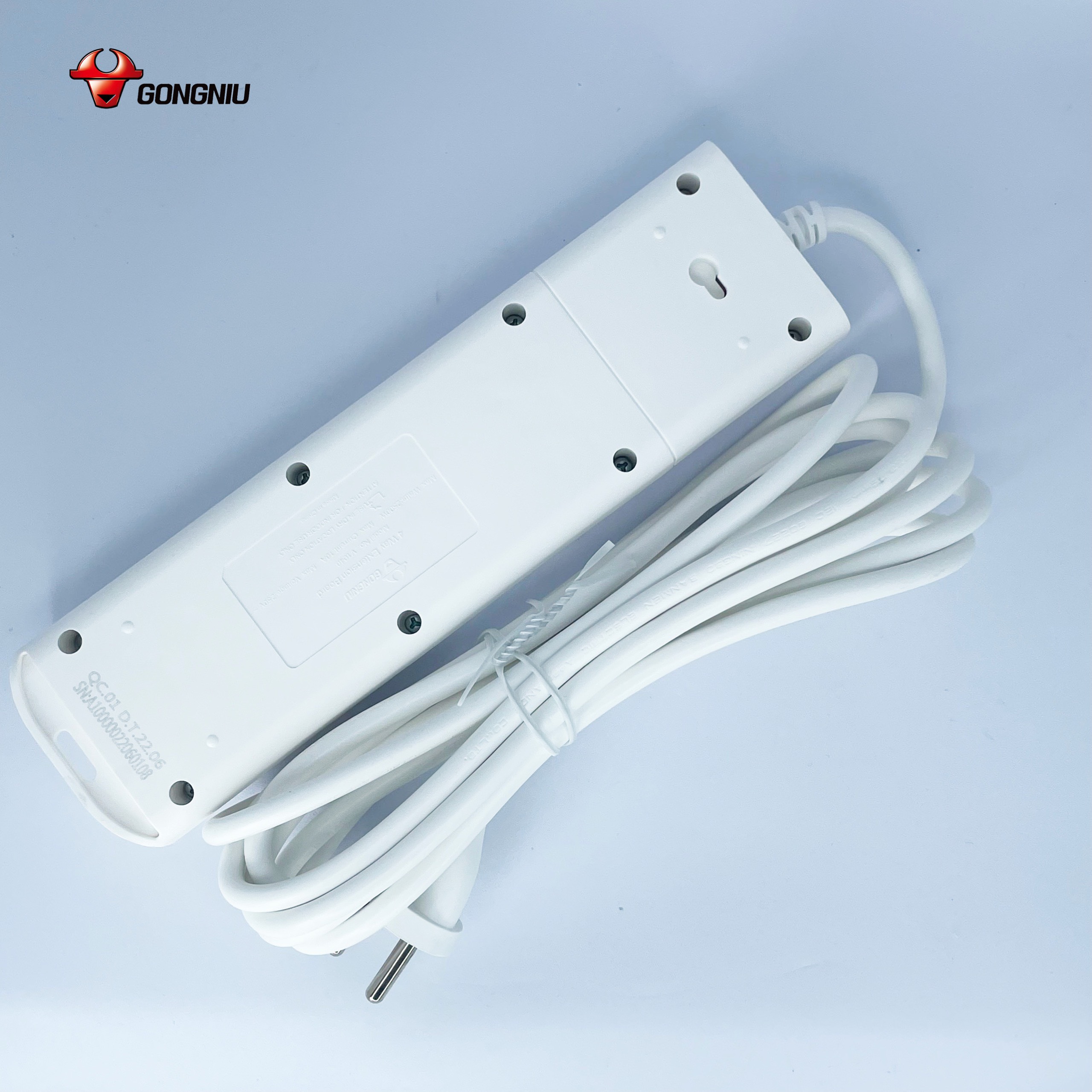 Ổ Cắm Điện Chống Cháy GONGNIU - 4 ổ 1 Công Tắc - 2500W 10A - V1040 - Chính Hãng | Shopee Việt Nam