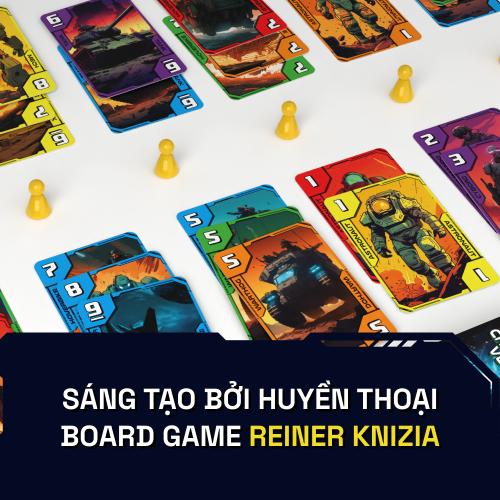 Chiến thần vũ trụ | Battle Line | Card game kinh điển từ Reiner Knizia ...