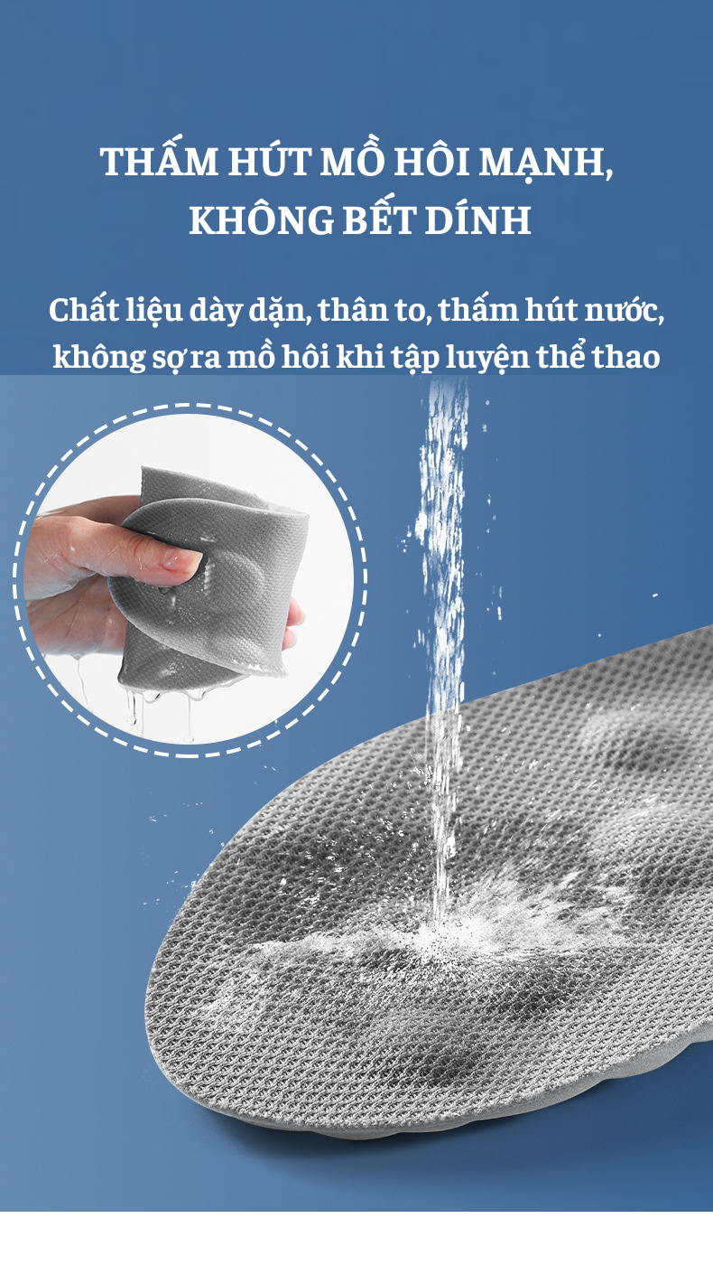 Lót giày 4D lưu thông cửu huyệt, Miếng lót giày thể thao bằng cao su ...