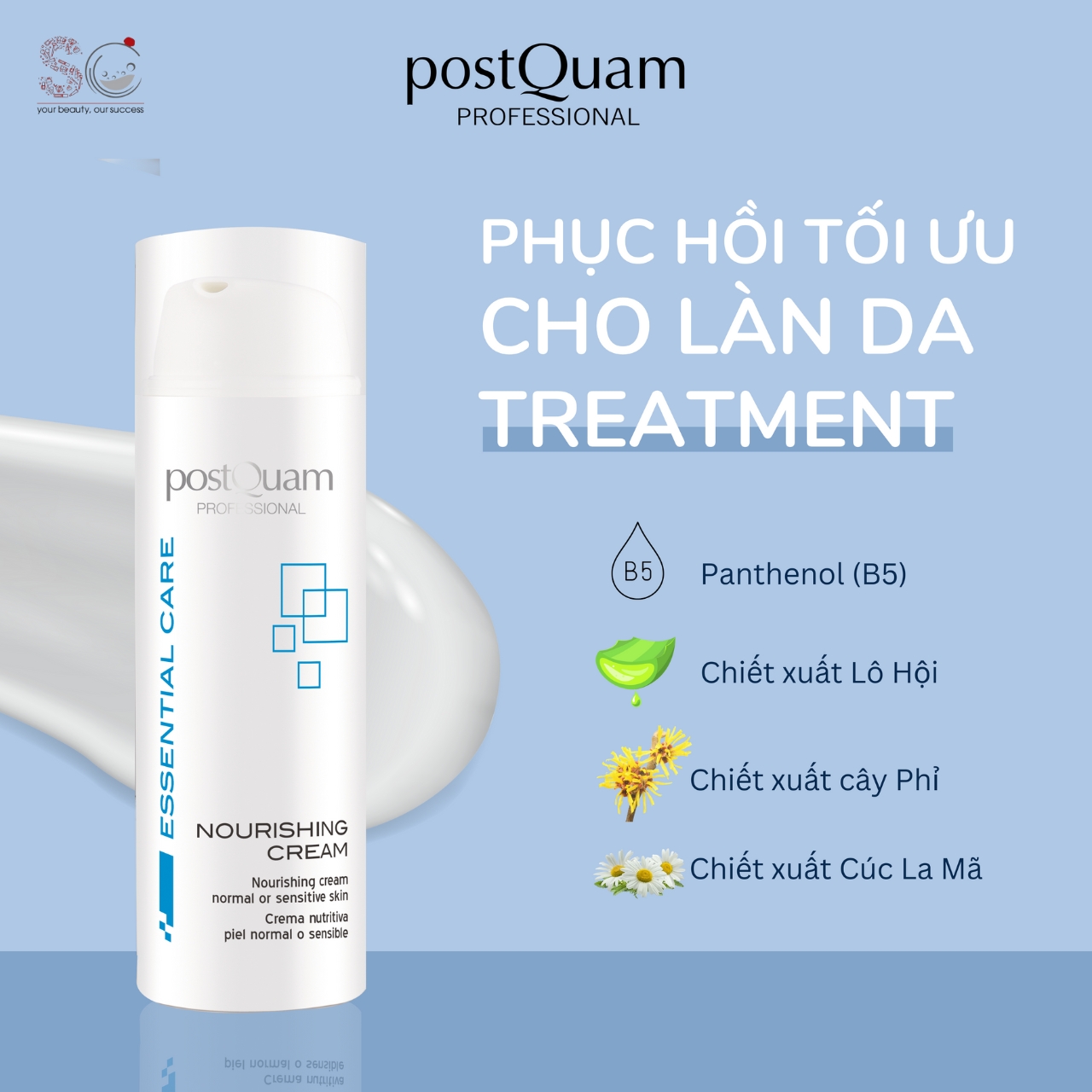 Kem Dưỡng Làm Dịu Và Phục Hồi Cho Da Nhạy Cảm, Da Treatment POSTQUAM ...