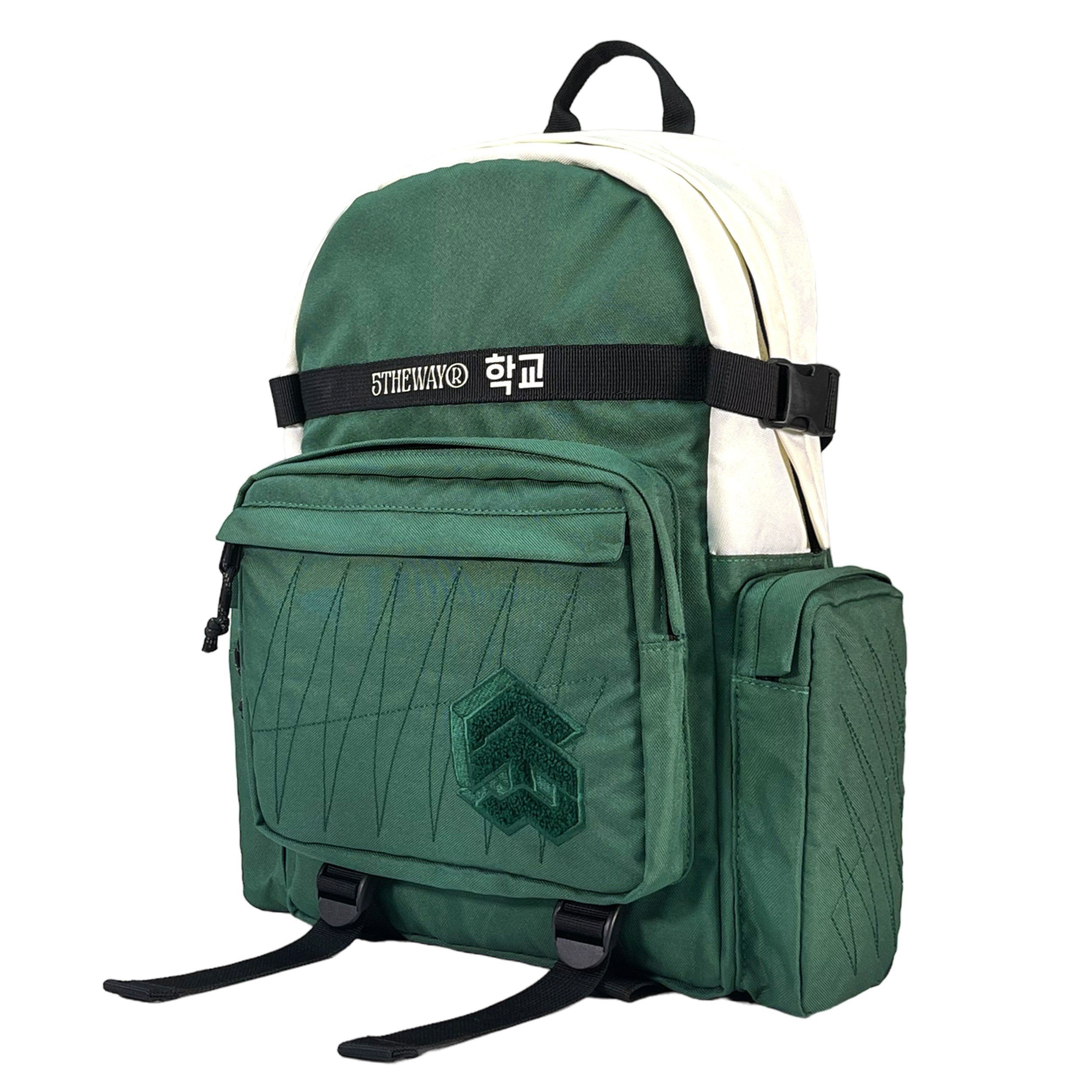 Balo 5THEWAY 학교 Varsity Tone Rocket Backpack Nhiều Phối Màu | Shopee ...