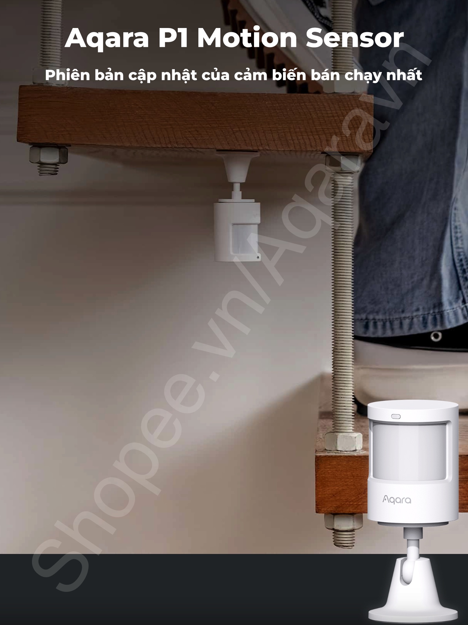 Cảm biến chuyển động Aqara P1 Motion Sensor MS-S02 - Góc quét 170 độ ...