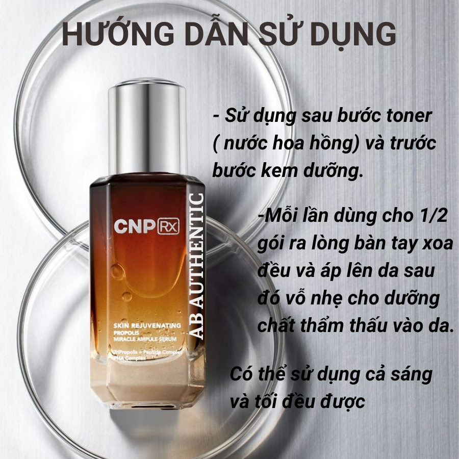 Combo 10 Gói Sample Tinh chất keo ong CNP Rx Skin Rejuvenating trẻ hóa ...