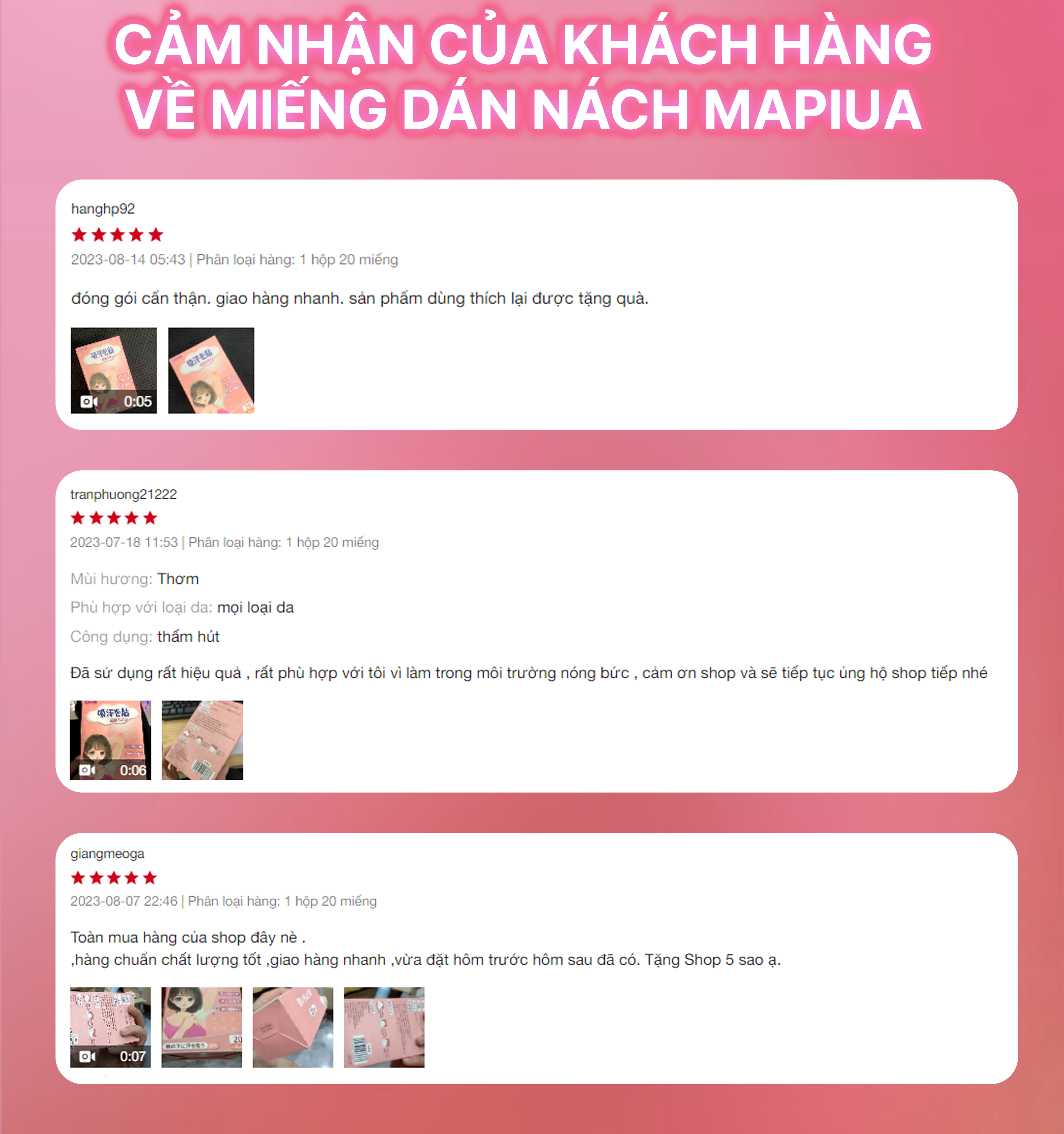 Hộp 20 miếng dán thấm hút dính dưới nách áo ngăn đổ mồ hôi chính hãng ...