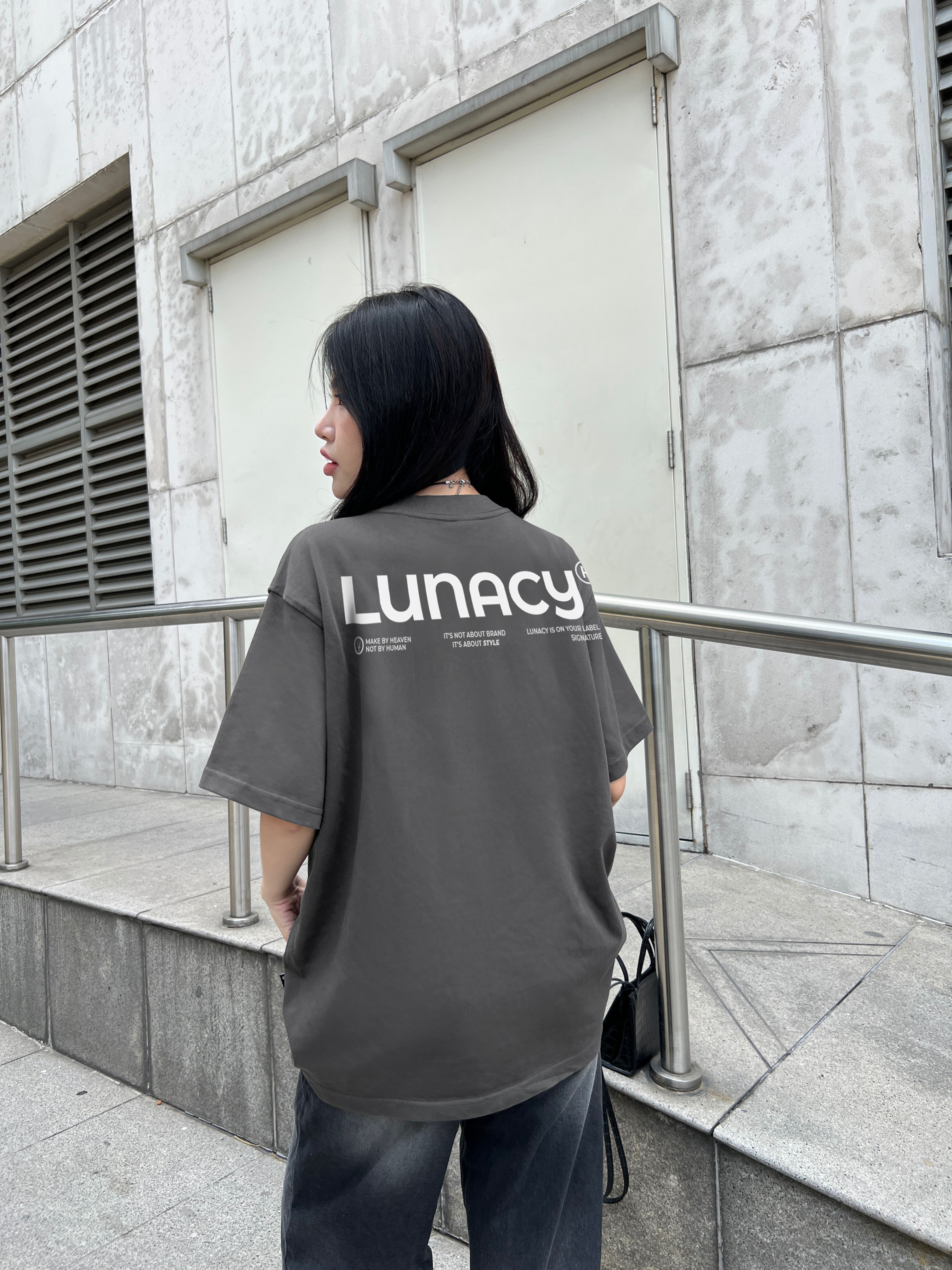 Áo Thun Local Brand Unisex LUNACY Premium 100% Cotton Basic Tee ...