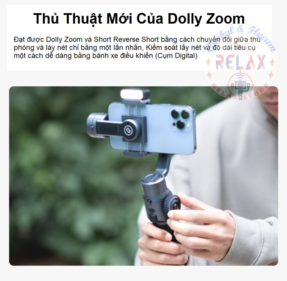 Gimbal chống rung ZHIYUN SMOOTH 5/5S Combo, Gậy quay video chống rung tốt hơn Gimbal smart xpro ...