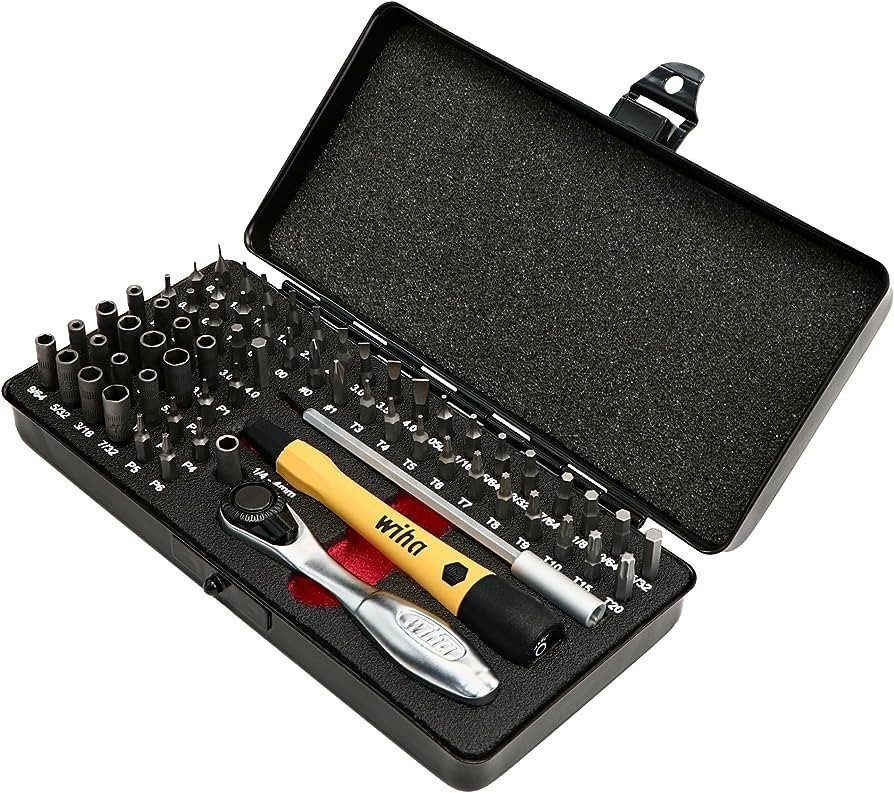 Bộ 65 chi tiết (gồm mũi vít và tay vặn) Wiha 75965 I HCTOOLS | Shopee ...