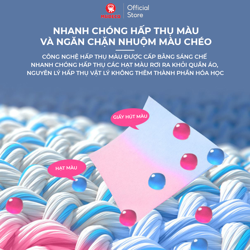 Giấy Hút Màu Và Chống Phai Màu Quần Áo KINBATA Nhật Bản - Hộp 30 Tờ Thấm Hút Màu Cực Mạnh, Kháng ...