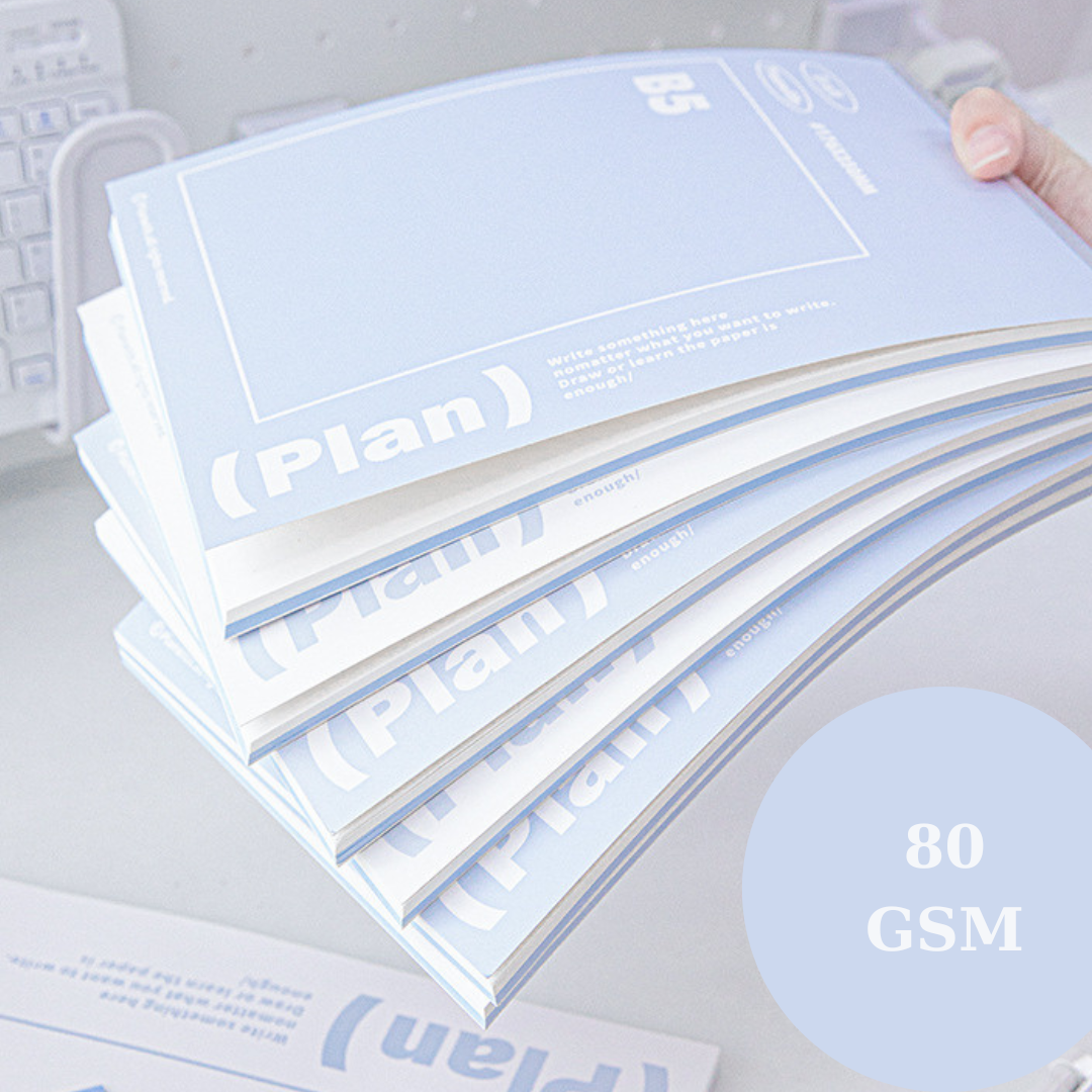 Tập Giấy Ghi Chép/ Phác Thảo 60 Trang Dạng Lật 2 Kích Thước B5/A4 Planwith | Shopee Việt Nam