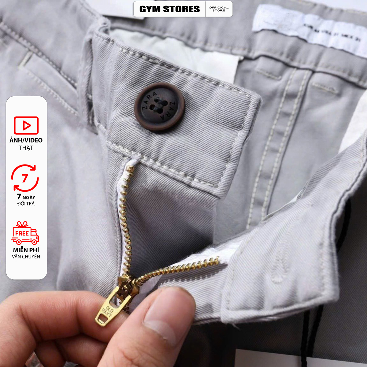 Quần Dài Kaki Nam Form Slim ống suôn Chất Vải Kaki Cotton Co Giãn TRẺ ...