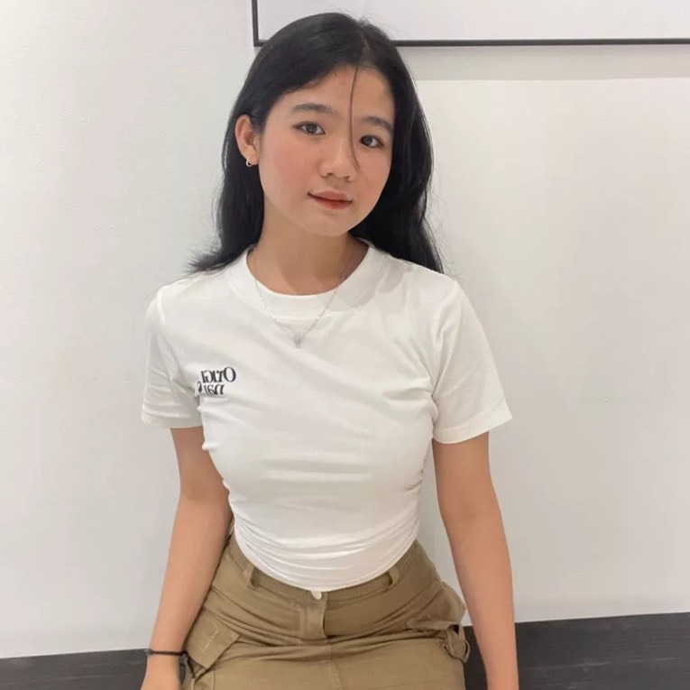 Áo babytee áo phông trơn dáng basic in chữ ORIGINAL nhẹ nhàng hottrend PANOSI - A11 | Shopee ...