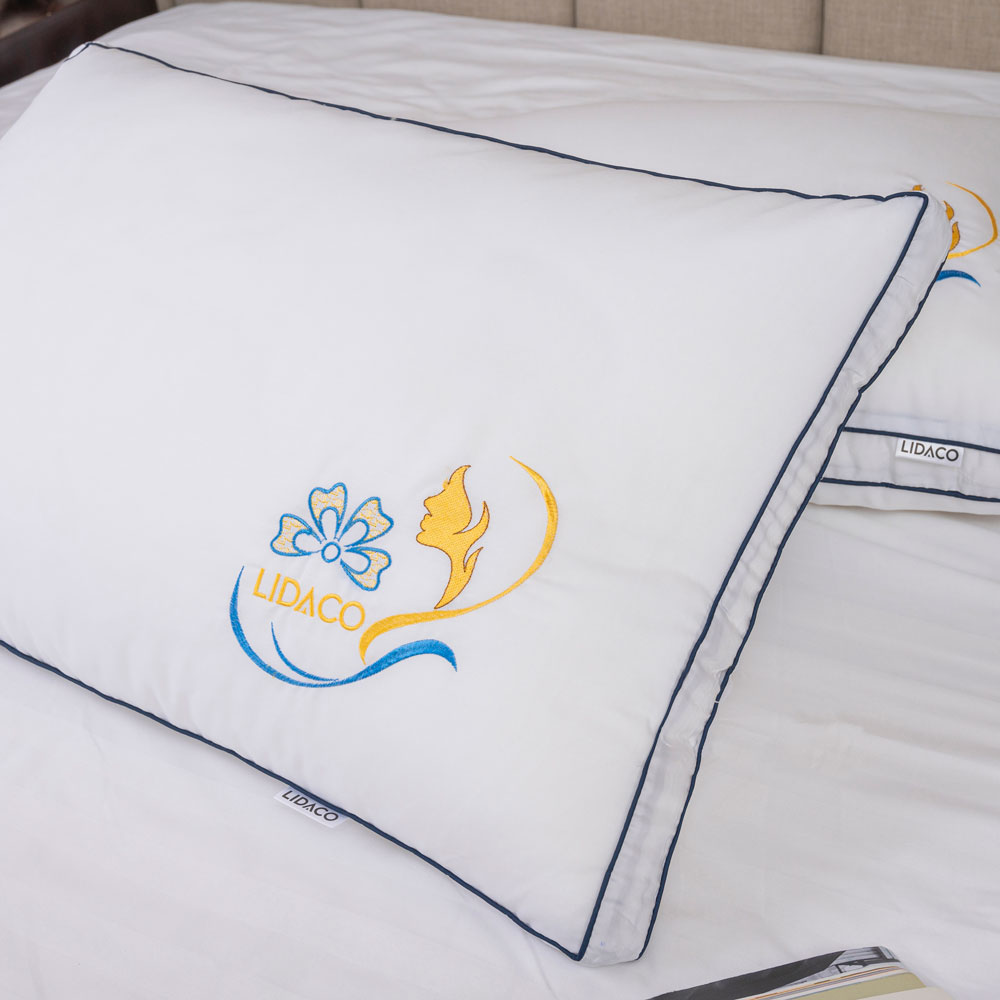 Ruột Gối lông vũ LIDACO bông microfiber cao cấp vải cotton 100% tiêu ...